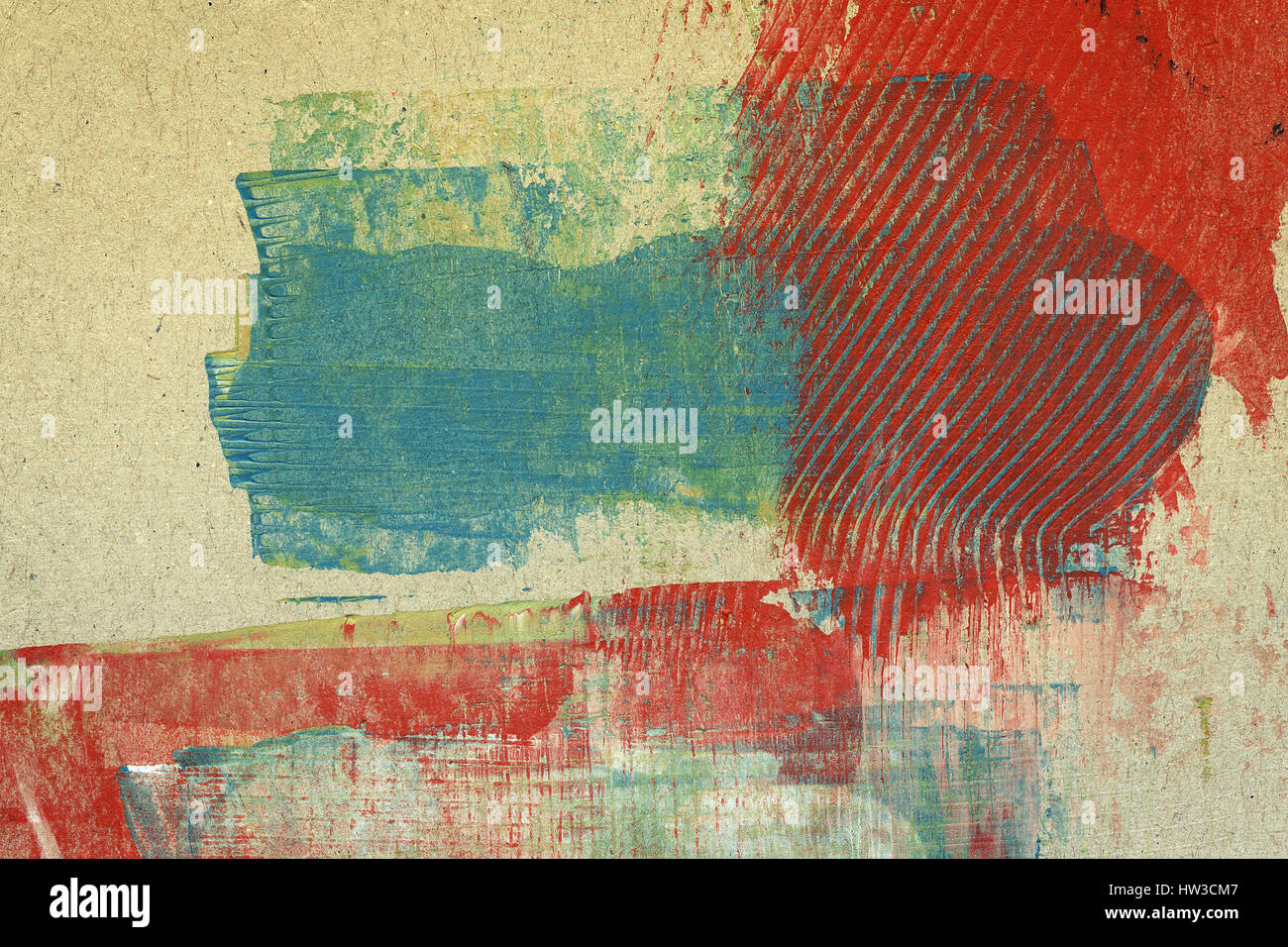 Abstract hand painted art background Stock Photo - Alamy