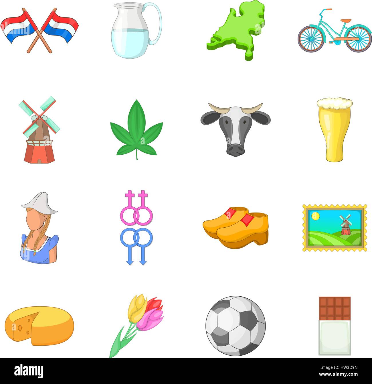 Netherland travel icons set, cartoon style Stock Vector Image & Art - Alamy Netherland travel icons set, cartoon style Stock Vector Image & Art - Alamy