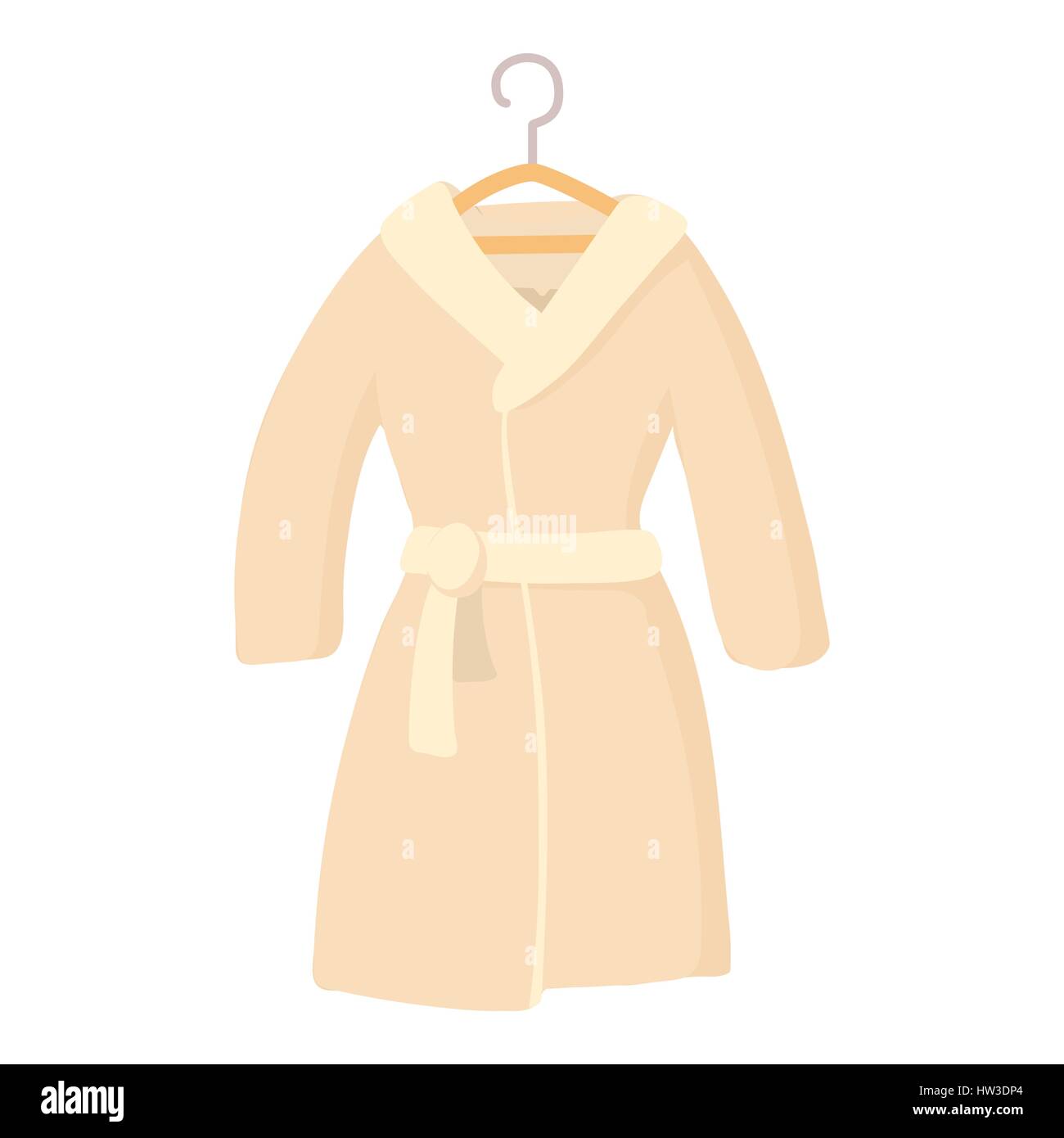 Bathrobe icon, cartoon style Stock Vector Image & Art - Alamy