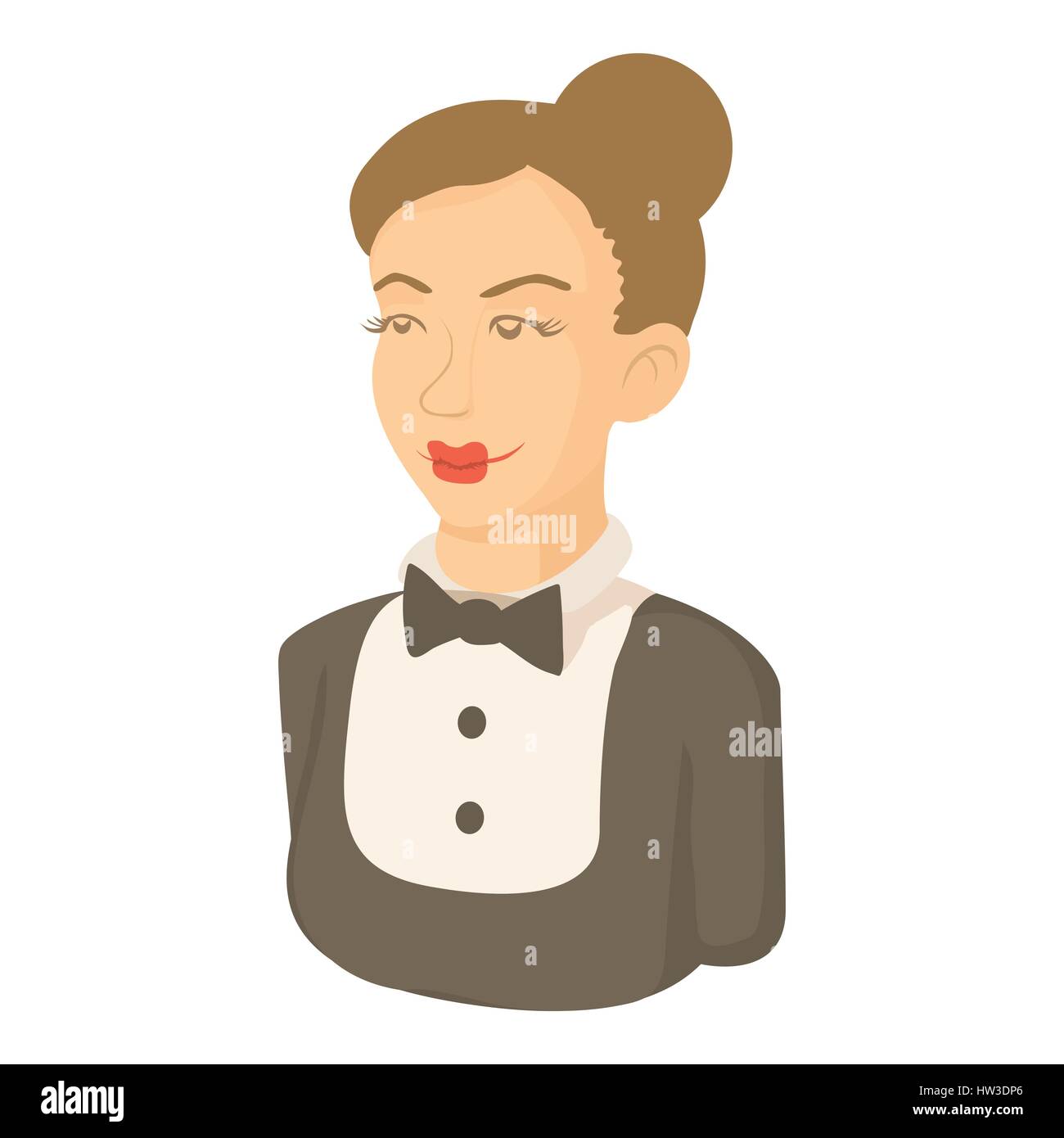Maid icon, cartoon style Stock Vector Image & Art - Alamy