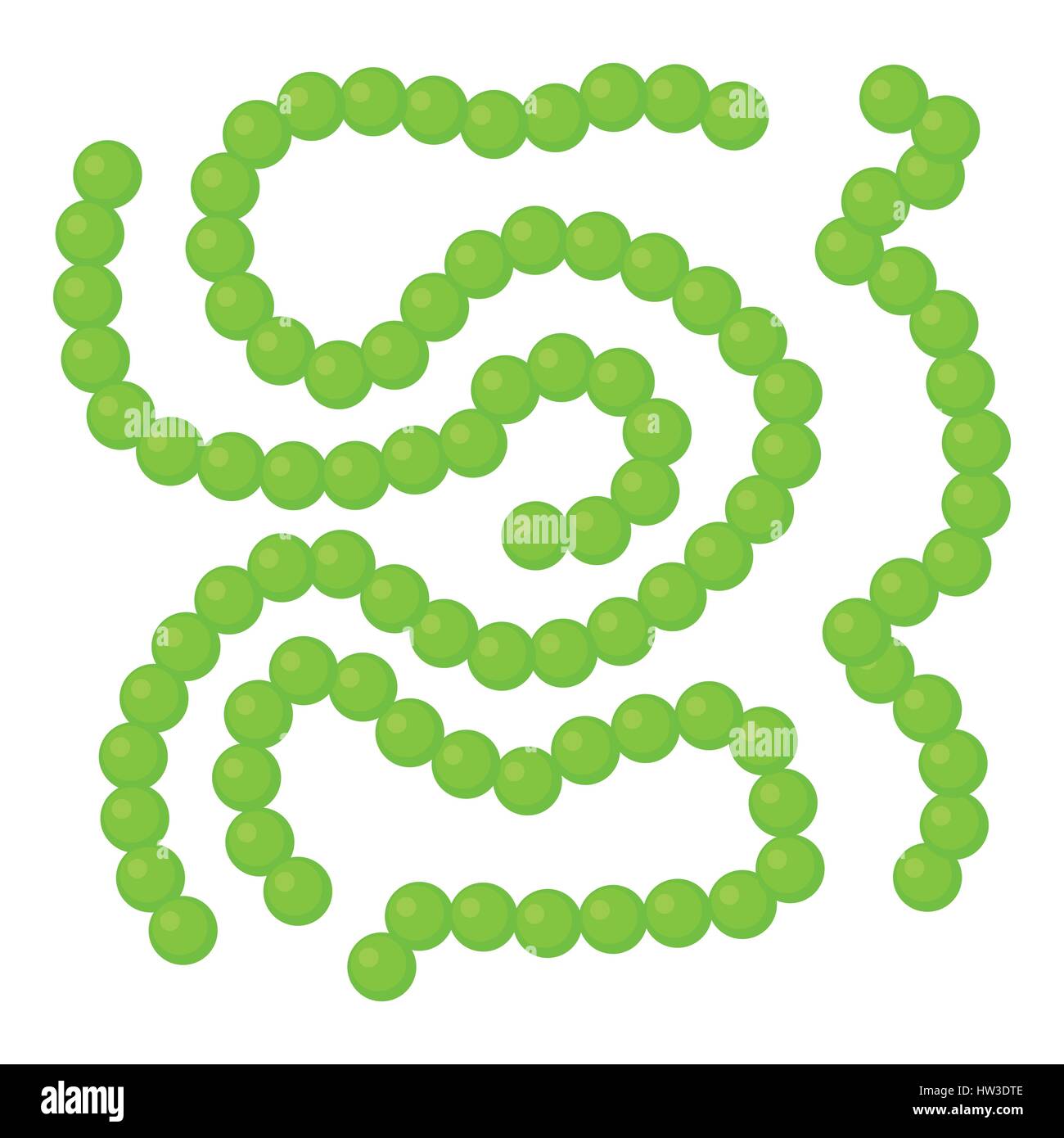 Bacteria icon, cartoon style Stock Vector Image & Art - Alamy