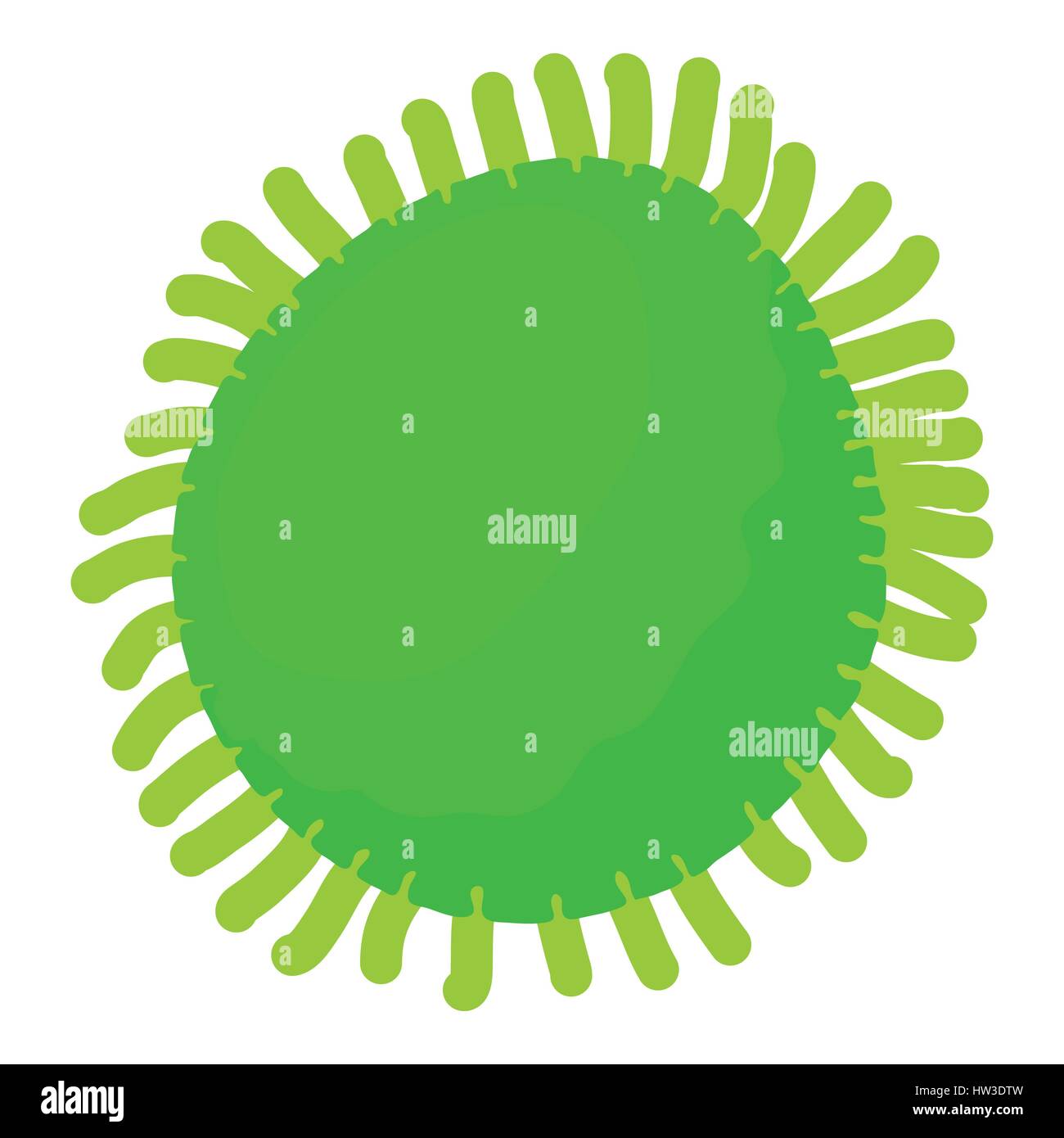 Round bacteria icon, cartoon style Stock Vector Image & Art - Alamy