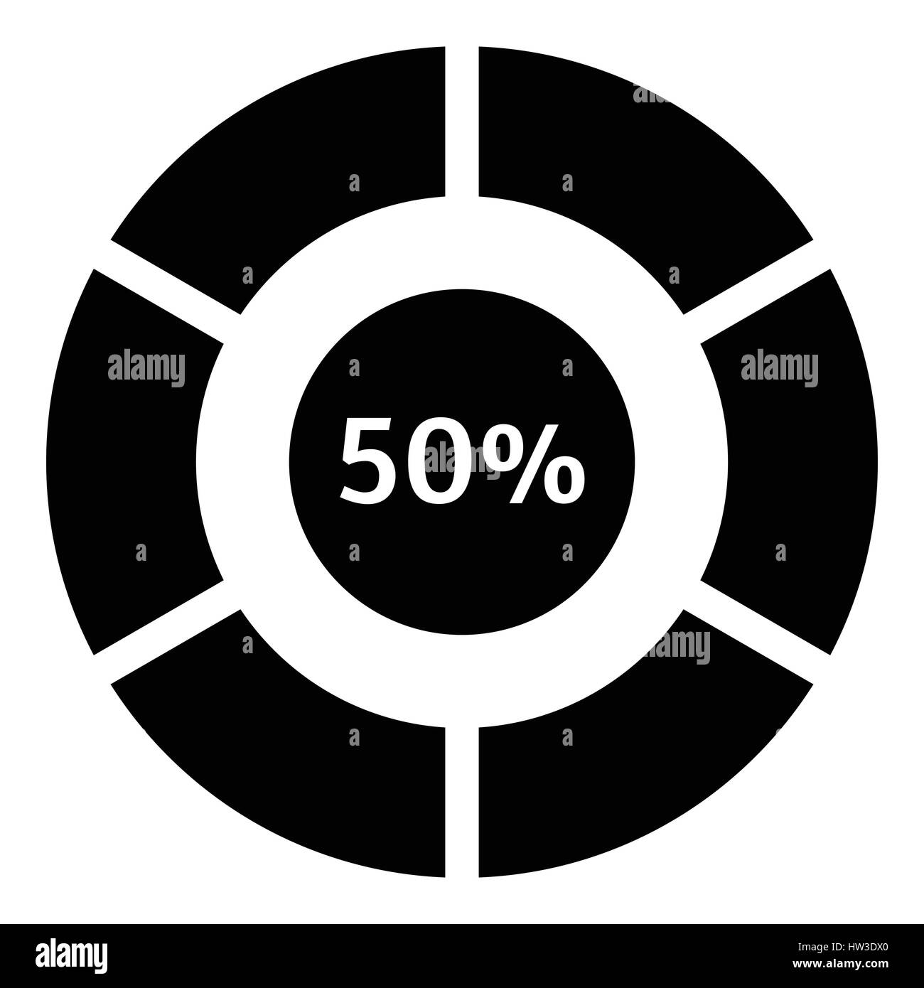 Fifty percentage sign Black and White Stock Photos & Images - Alamy