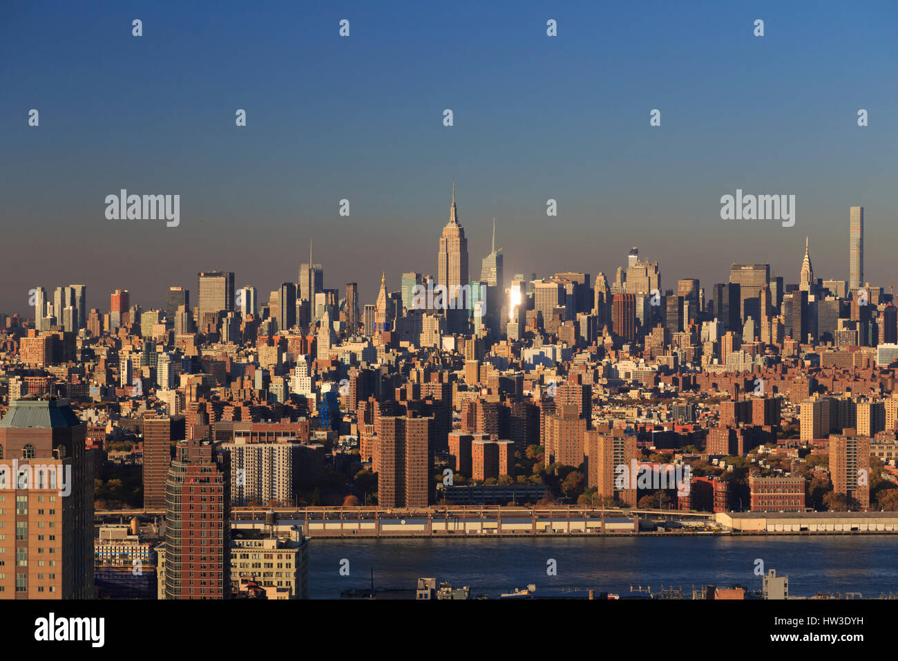 USA, New York City, Manhattan Skyline from Brooklyn Stock Photo - Alamy