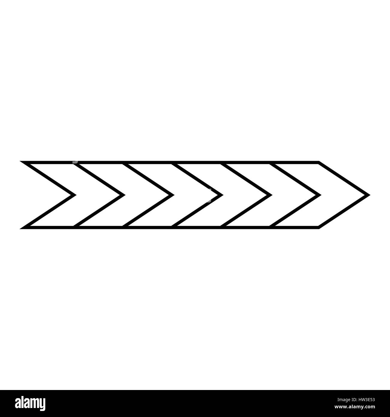 Pointer arrow icon, outline style Stock Vector Image & Art - Alamy