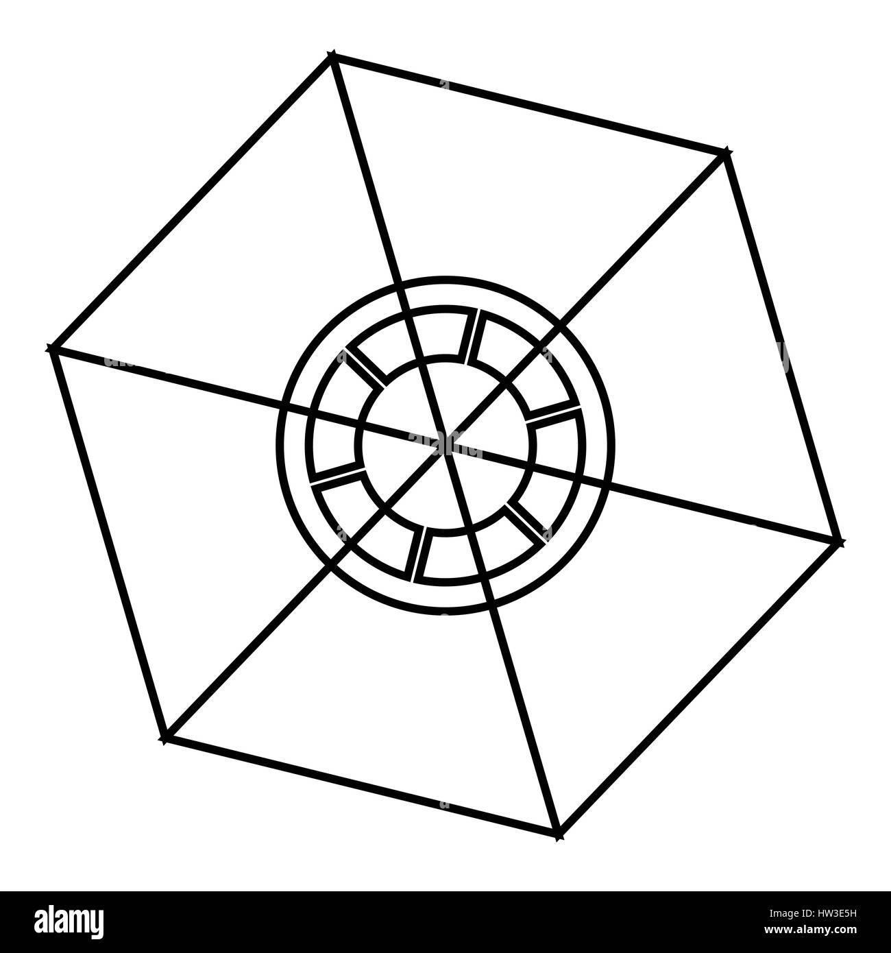 Chart statistics icon, outline style Stock Vector Image & Art - Alamy