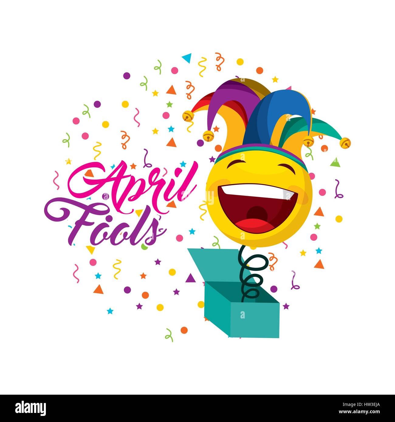 april fools day design Stock Vector Image & Art - Alamy