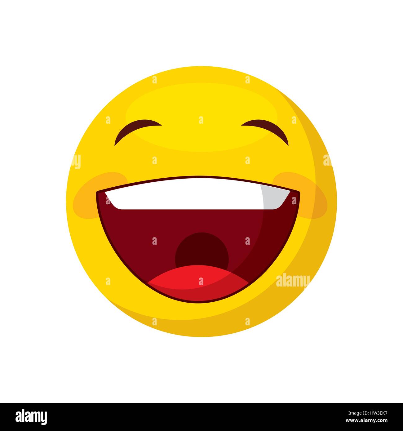 happy face cartoon icon Stock Vector Image & Art - Alamy