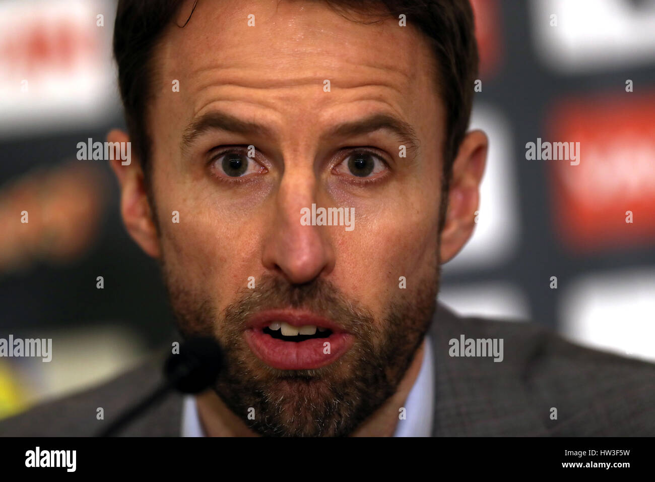 England Manager Gareth Southgate During The Squad Announcement At St
