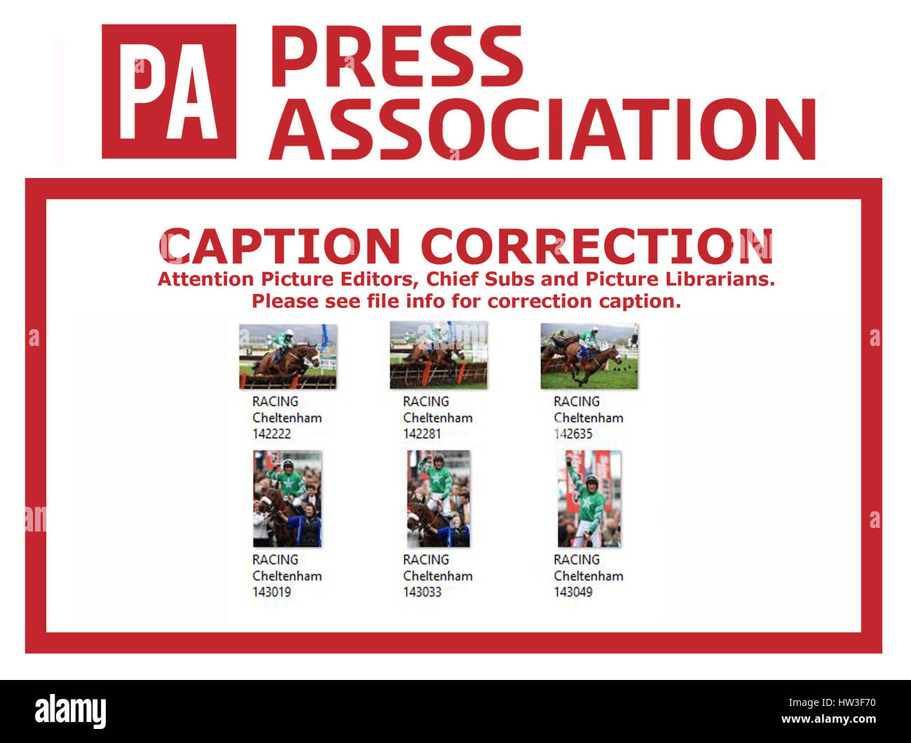 Retransmitted correct caption Cut Out Stock Images & Pictures - Alamy