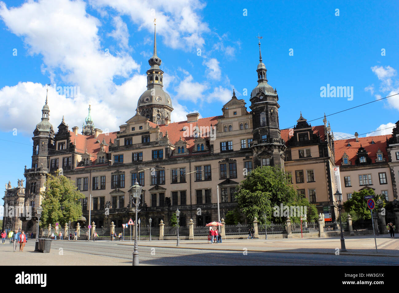 Dresden: Residenzschloss, one of the oldest buildings in Dresden ...