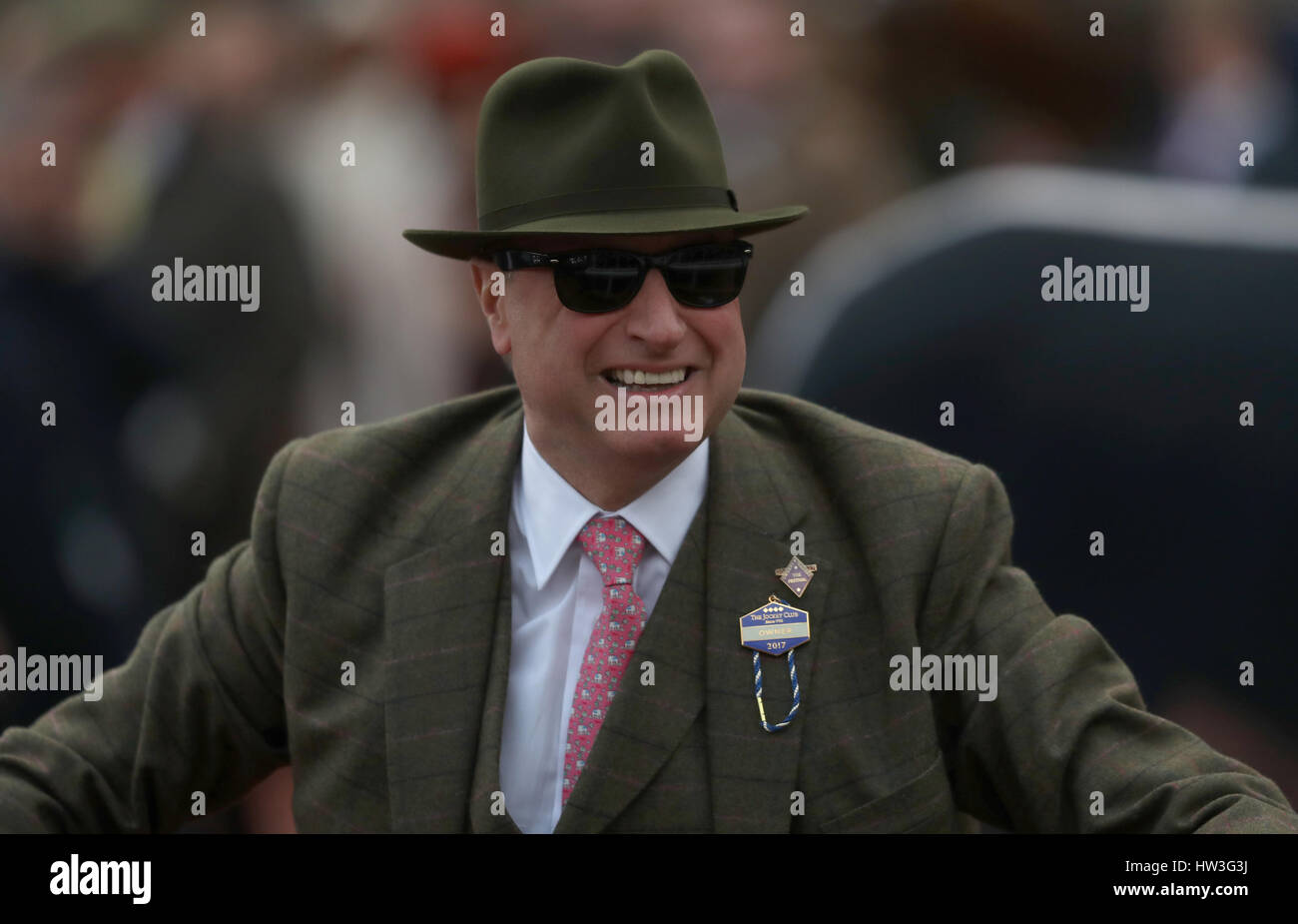 Horse Owner Rich Ricci celebrates after Jockey Ruby Walsh riding Let's ...