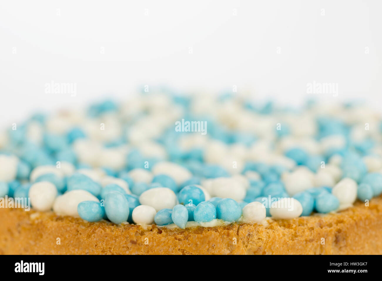Rusks with blue anise sprinkles is a Dutch tradition related to the ...