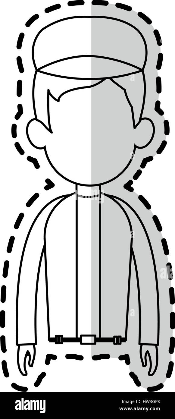 faceless man cartoon icon image Stock Vector Image & Art - Alamy