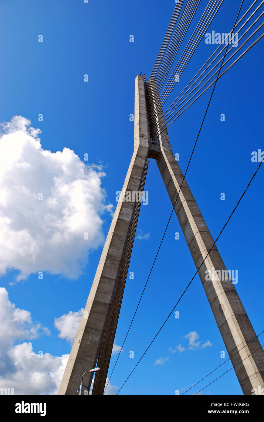 Cable suspension bridge hi-res stock photography and images - Alamy