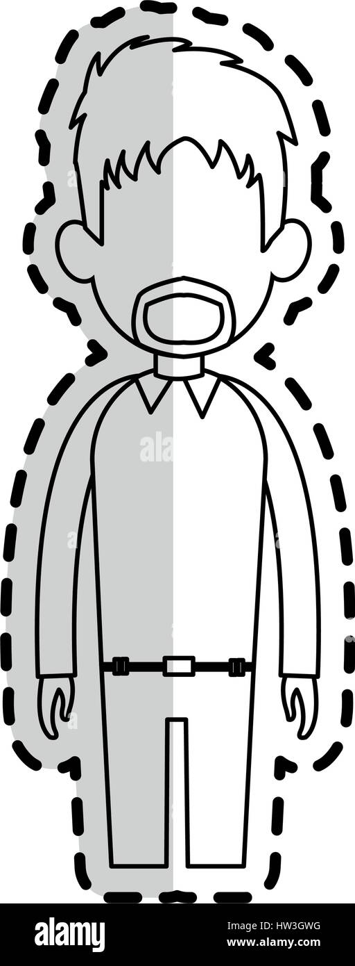 faceless man cartoon icon image Stock Vector Image & Art - Alamy