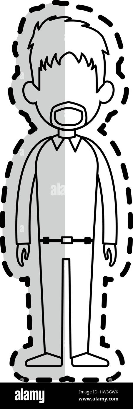 faceless man cartoon icon image Stock Vector Image & Art - Alamy