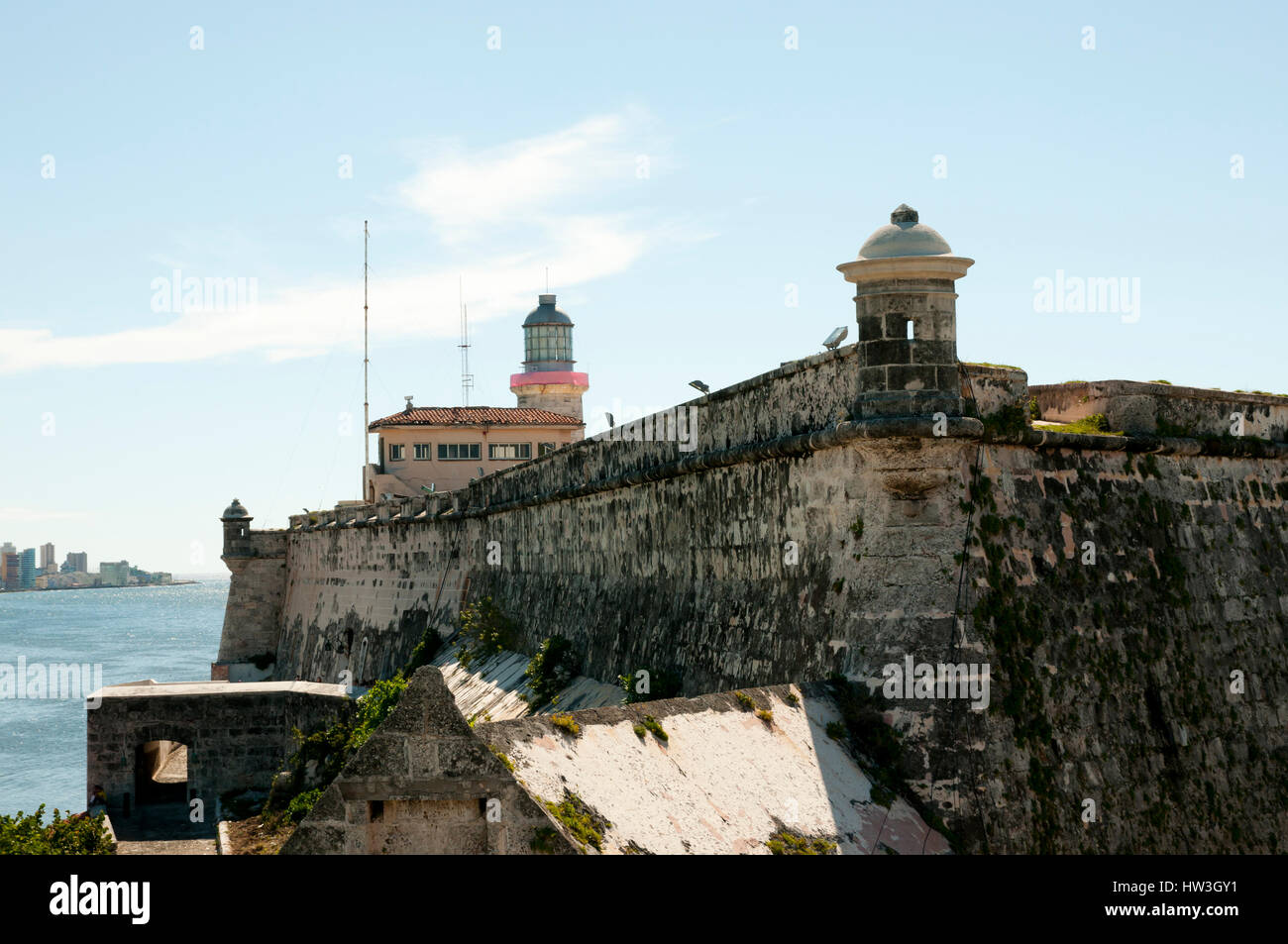 Castle of the 3 Kings - Havana - Cuba Stock Photo - Alamy