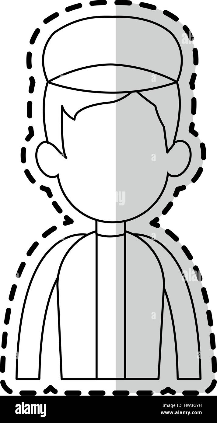 faceless man cartoon icon image Stock Vector Image & Art - Alamy
