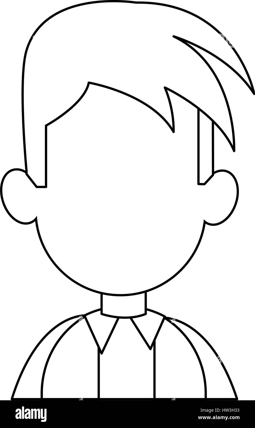 faceless man cartoon icon image Stock Vector Image & Art - Alamy