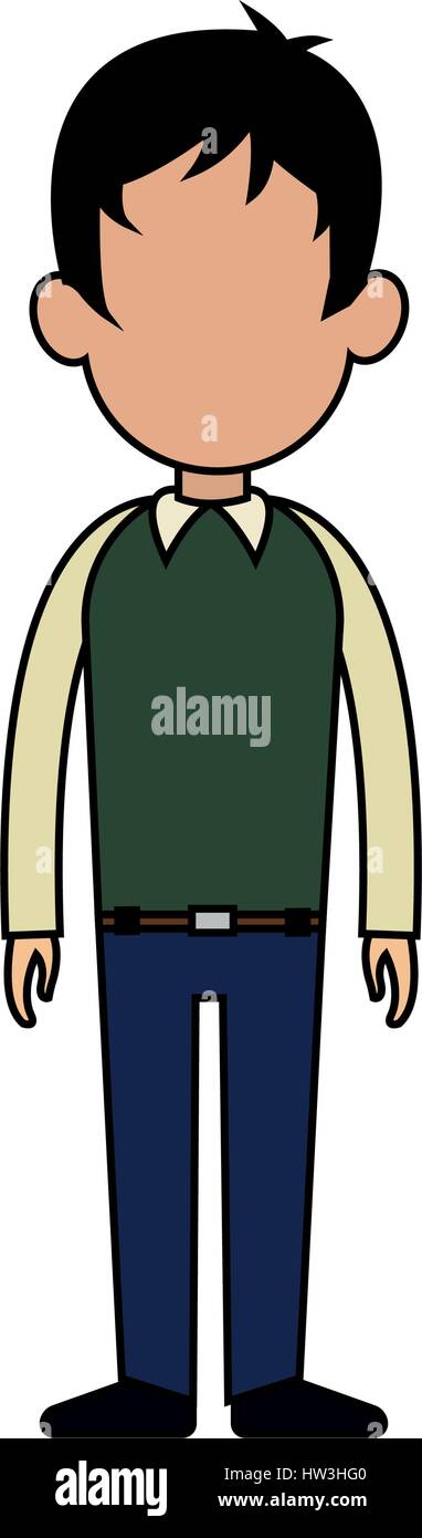 faceless man cartoon icon image Stock Vector Image & Art - Alamy
