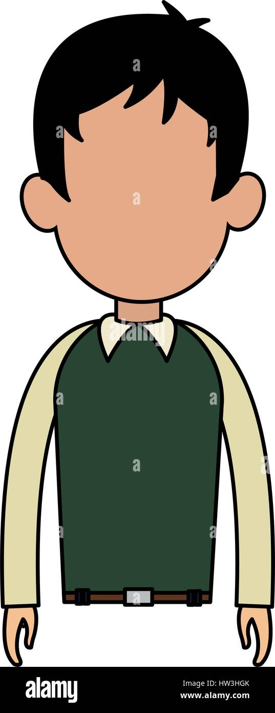 faceless man cartoon icon image Stock Vector Image & Art - Alamy