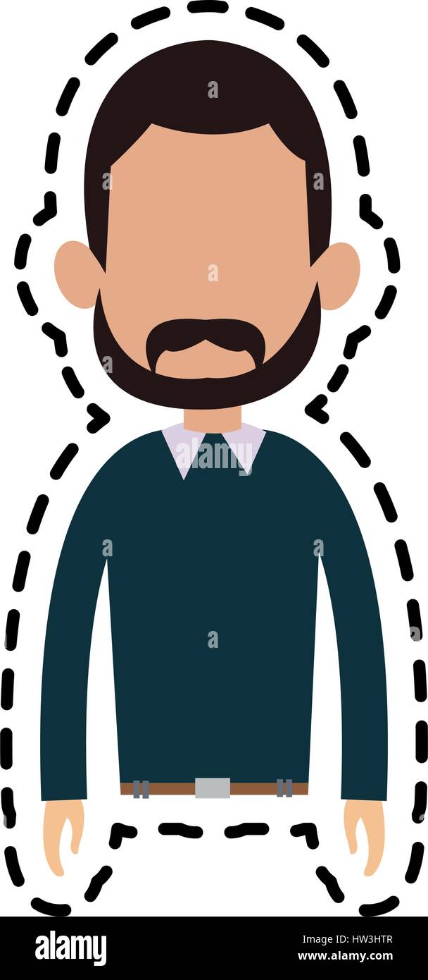 faceless man cartoon icon image Stock Vector Image & Art - Alamy