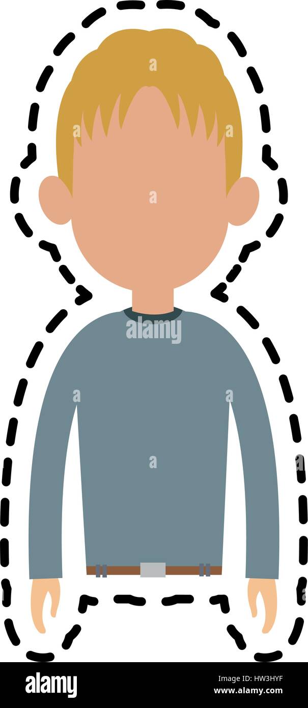 faceless man cartoon icon image Stock Vector Image & Art - Alamy