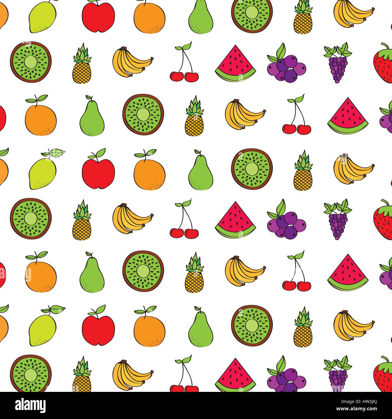 healthy fruits design Stock Vector Image & Art - Alamy