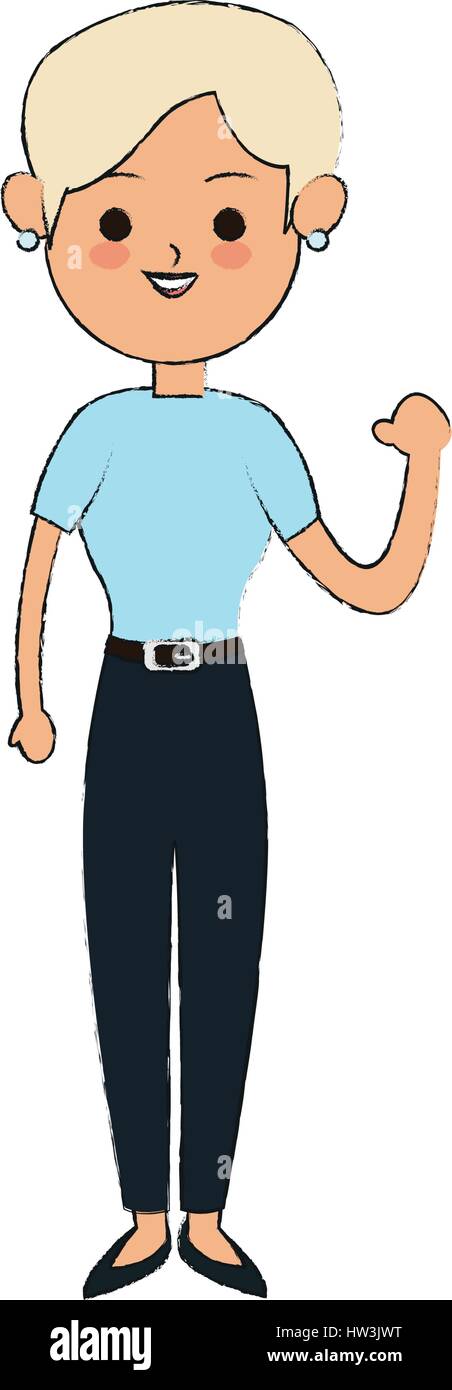 woman cartoon icon Stock Vector Image & Art - Alamy