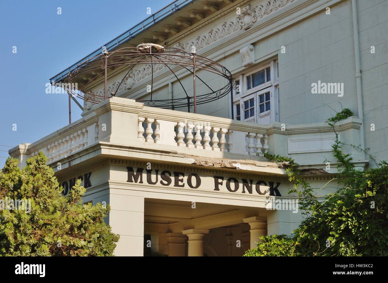 The Museum of Archaeology and History Francisco Fonck, located in Vina ...