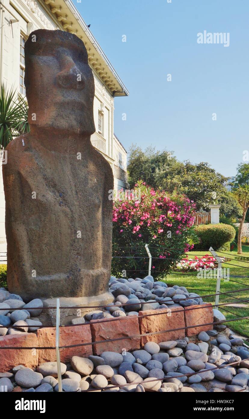 The Museum of Archaeology and History Francisco Fonck, located in Vina ...