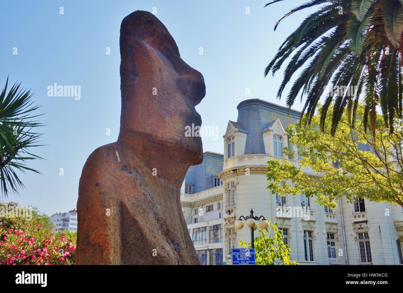 The Museum of Archaeology and History Francisco Fonck, located in Vina ...
