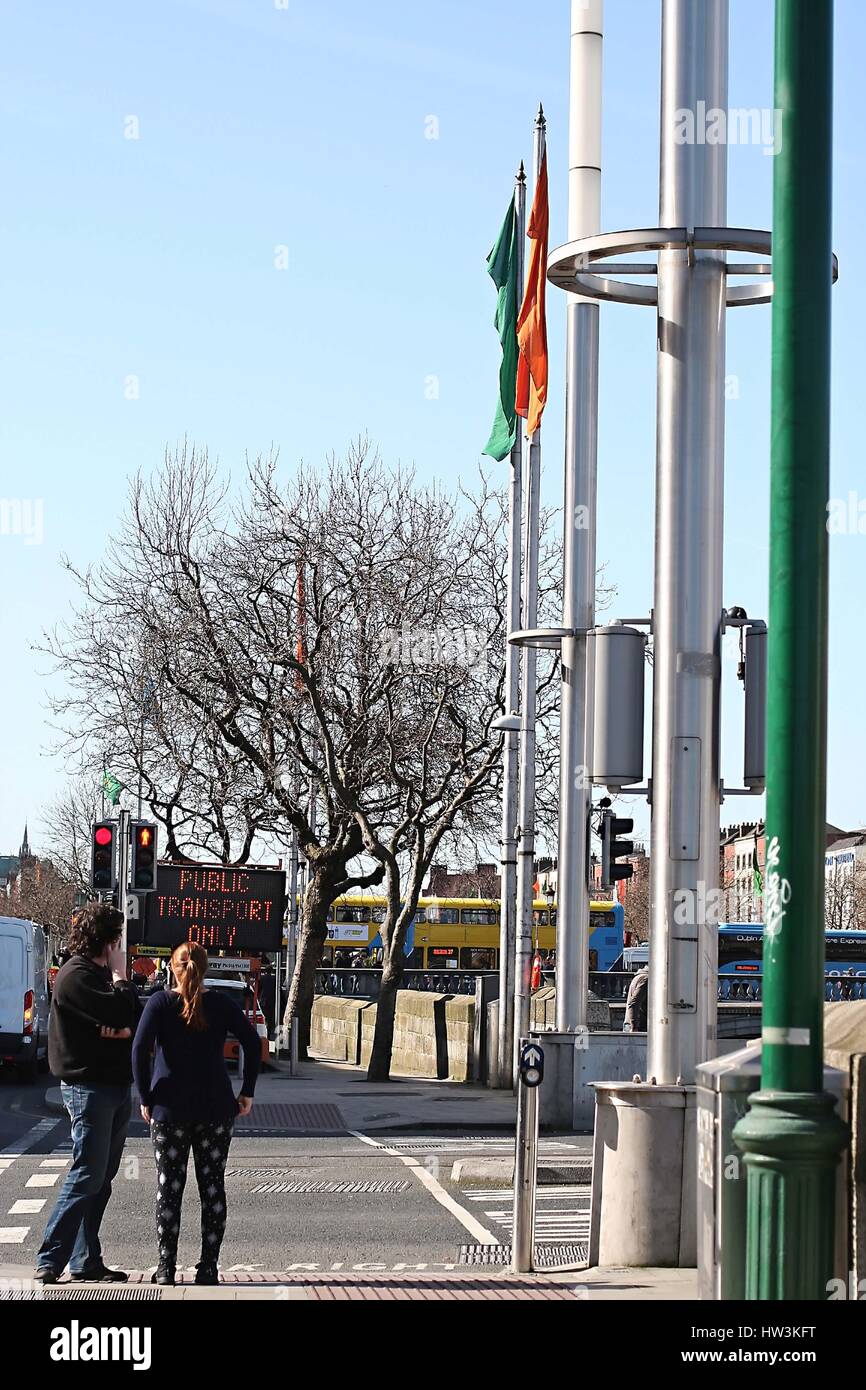 City Shot of Dublin Ireland Stock Photo - Alamy