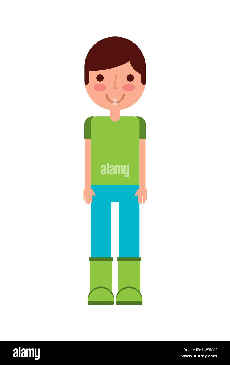 boy cartoon icon Stock Vector Image & Art - Alamy