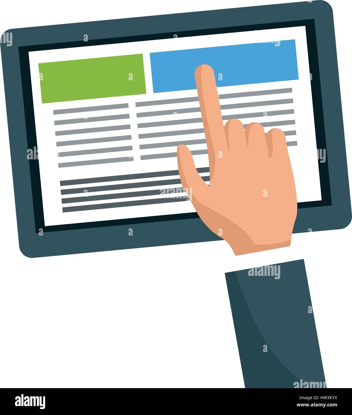 tablet device icon Stock Vector Image & Art - Alamy