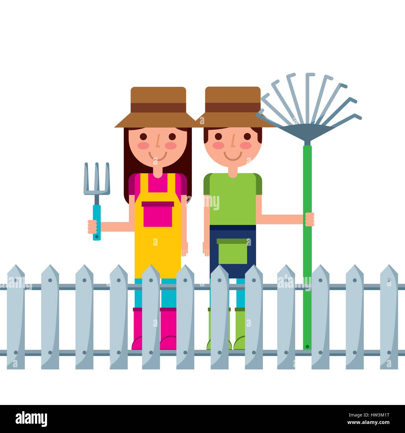 gardener cartoon icon Stock Vector Image & Art - Alamy