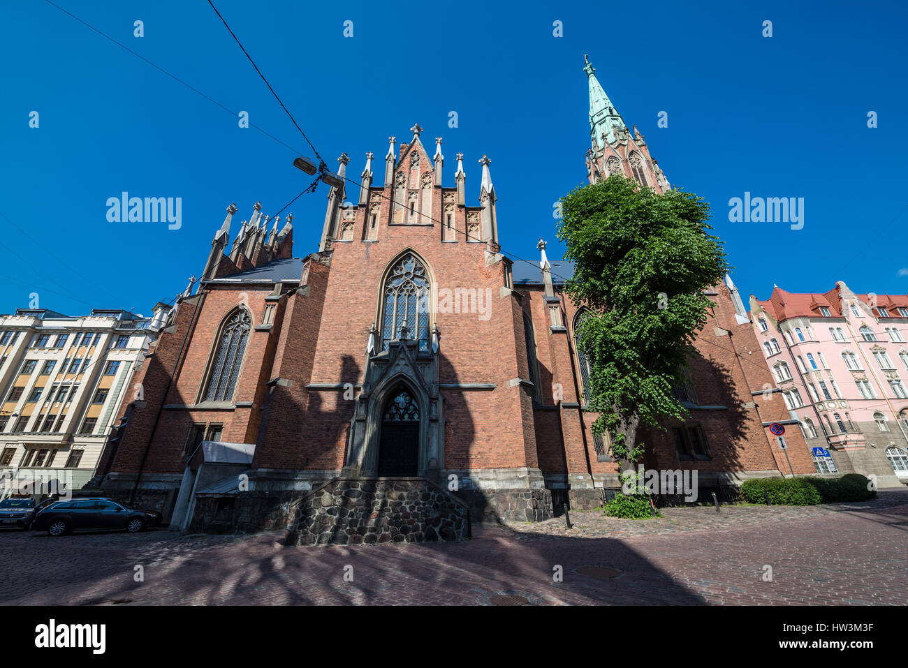 St saint gertrude church hi-res stock photography and images - Alamy