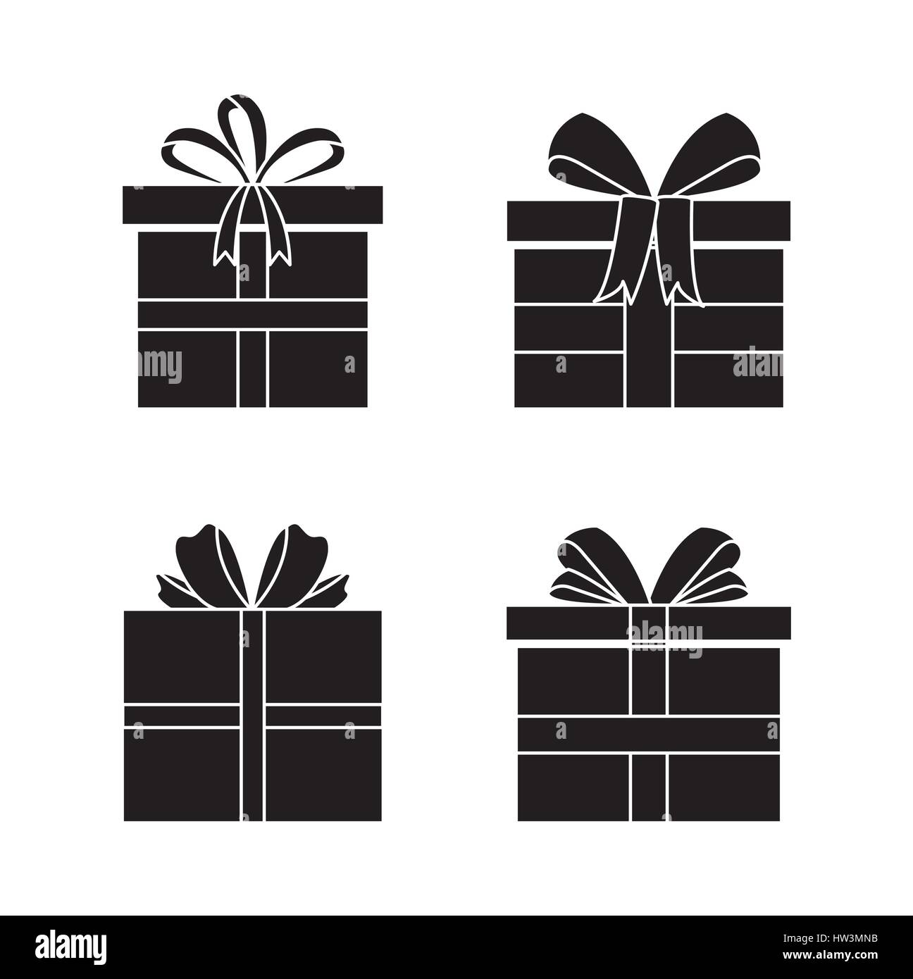 gift box design Stock Vector Image & Art - Alamy
