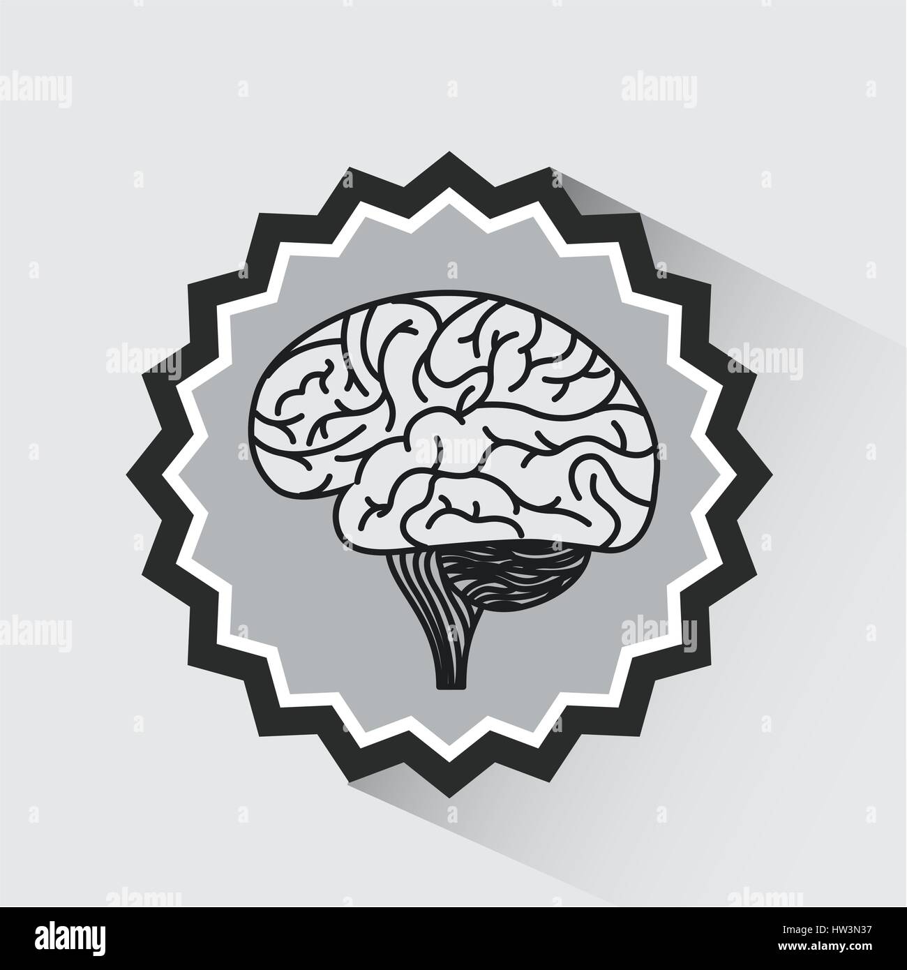 human brain design Stock Vector Image & Art - Alamy