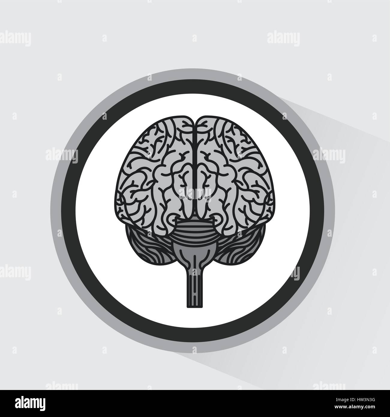 human brain design Stock Vector Image & Art - Alamy