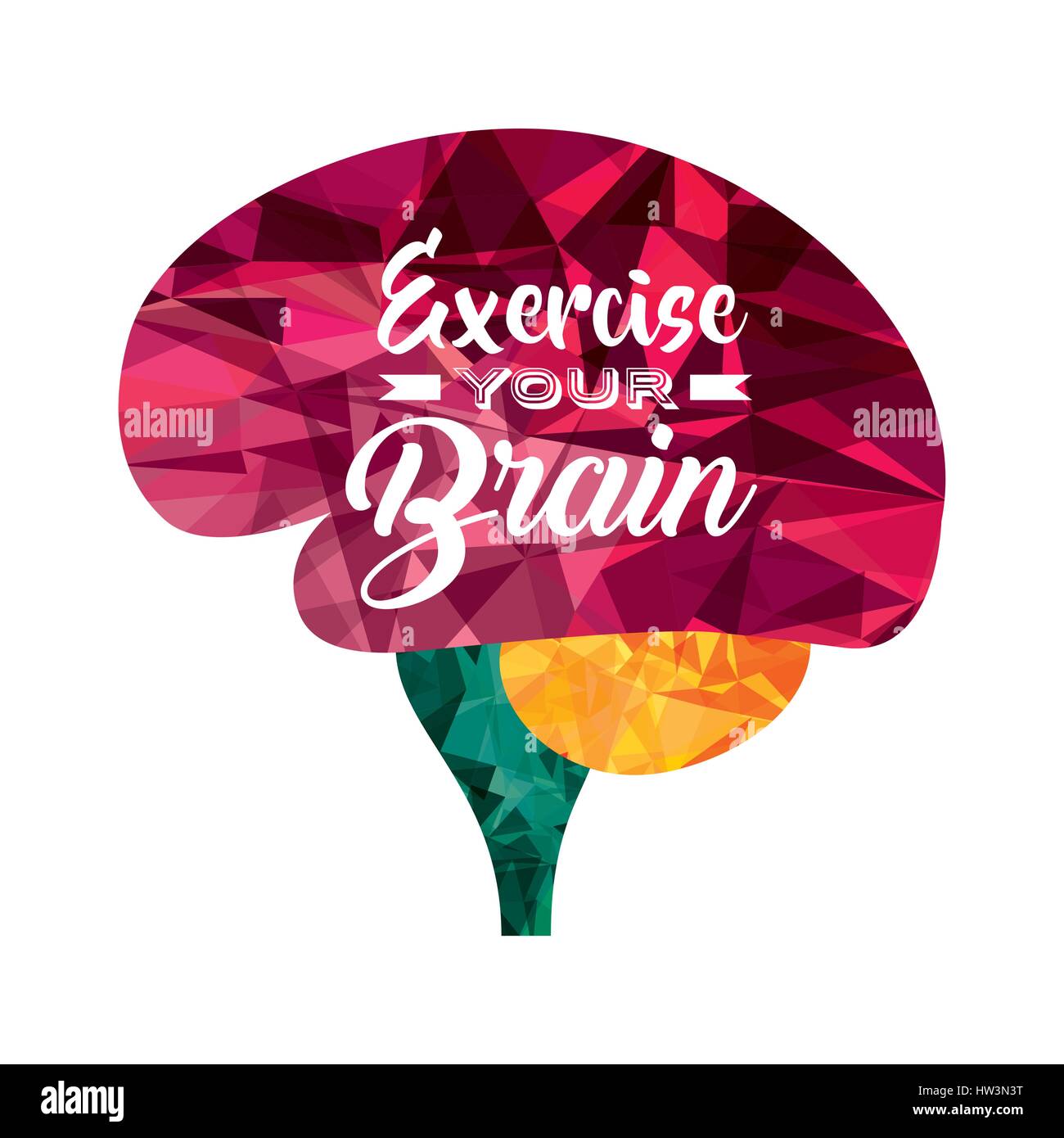human brain design Stock Vector Image & Art - Alamy