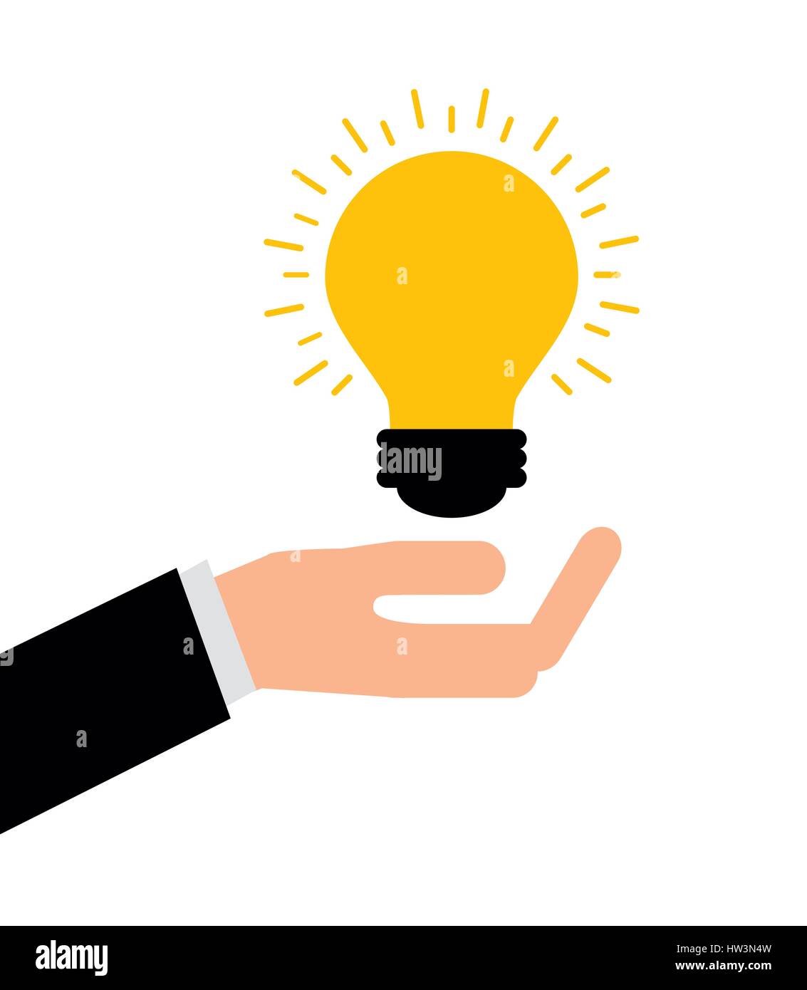 bulb light design Stock Vector Image & Art - Alamy