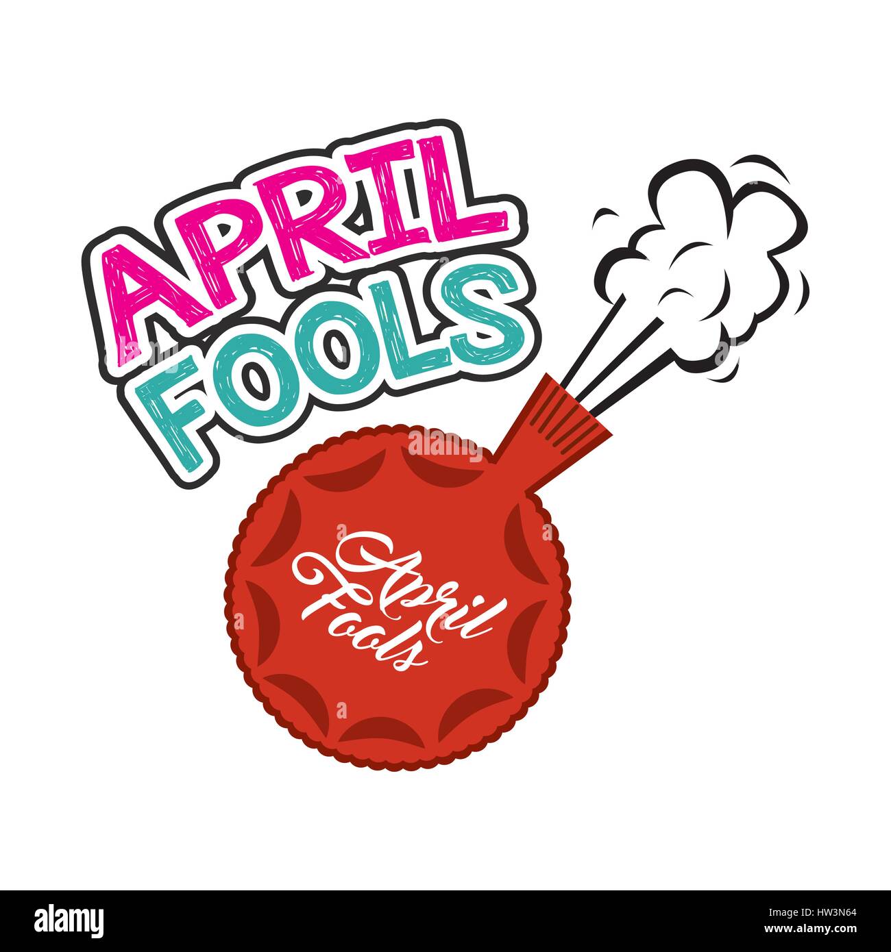 april fools day design Stock Vector Image & Art - Alamy