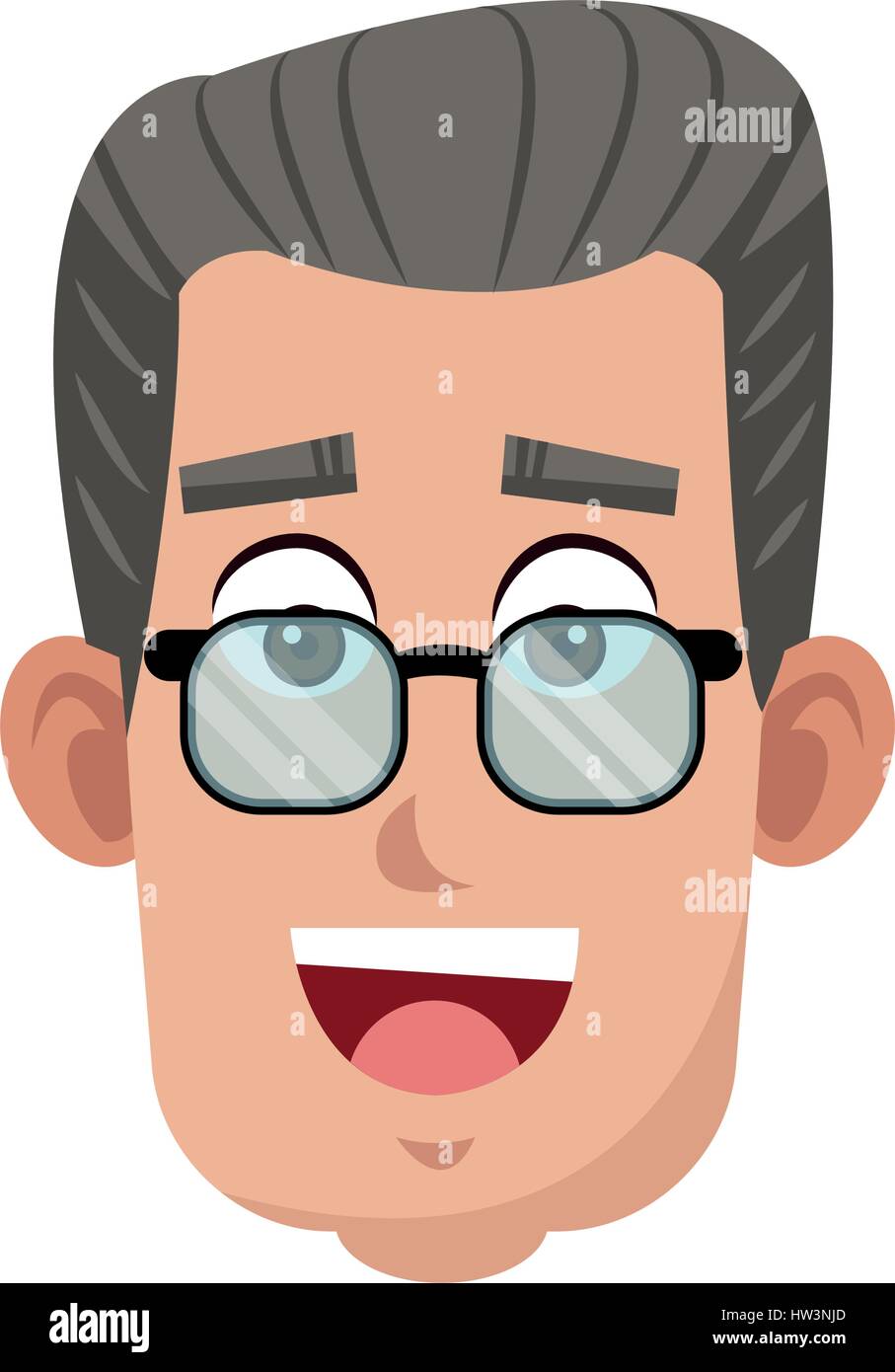 old man cartoon icon Stock Vector Image & Art - Alamy