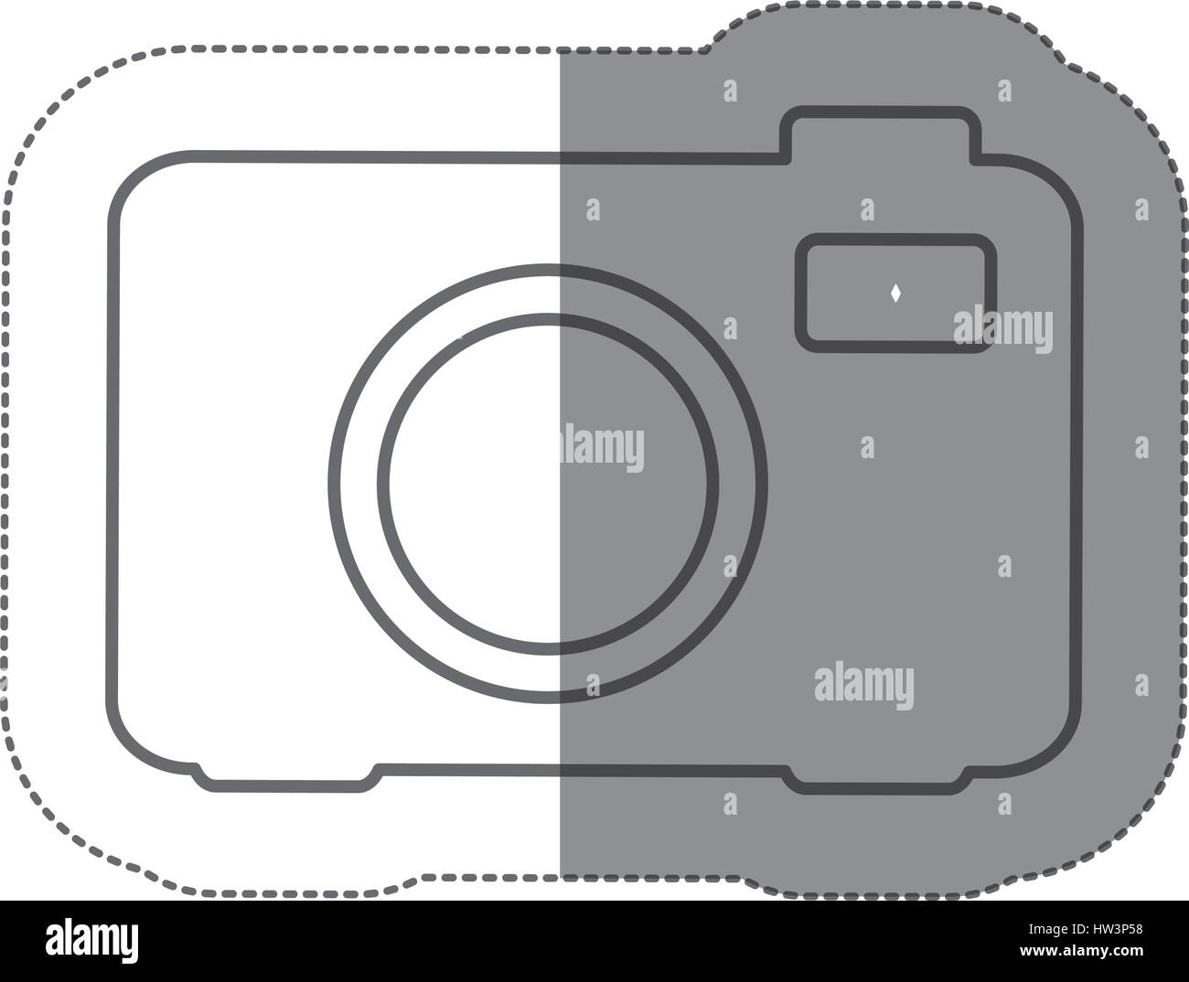 Analog camera sticker hi-res stock photography and images - Alamy