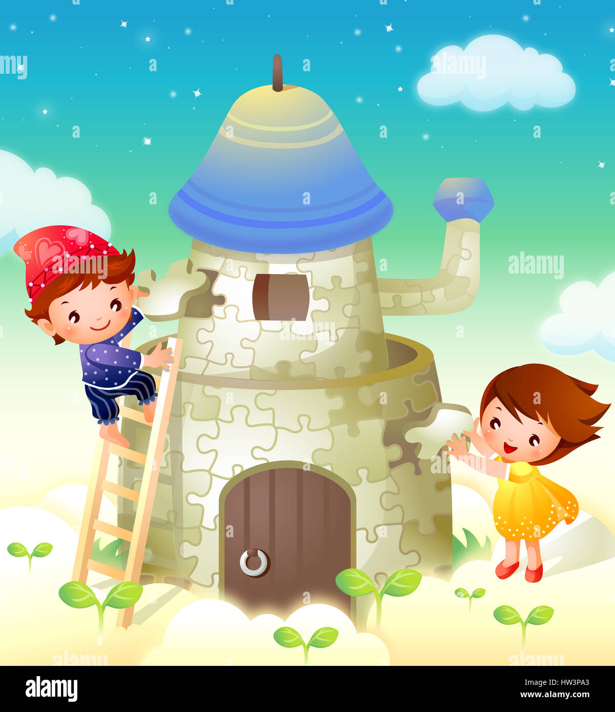 boys,boy,male,brown hair,building exterior,building structure,cap ...