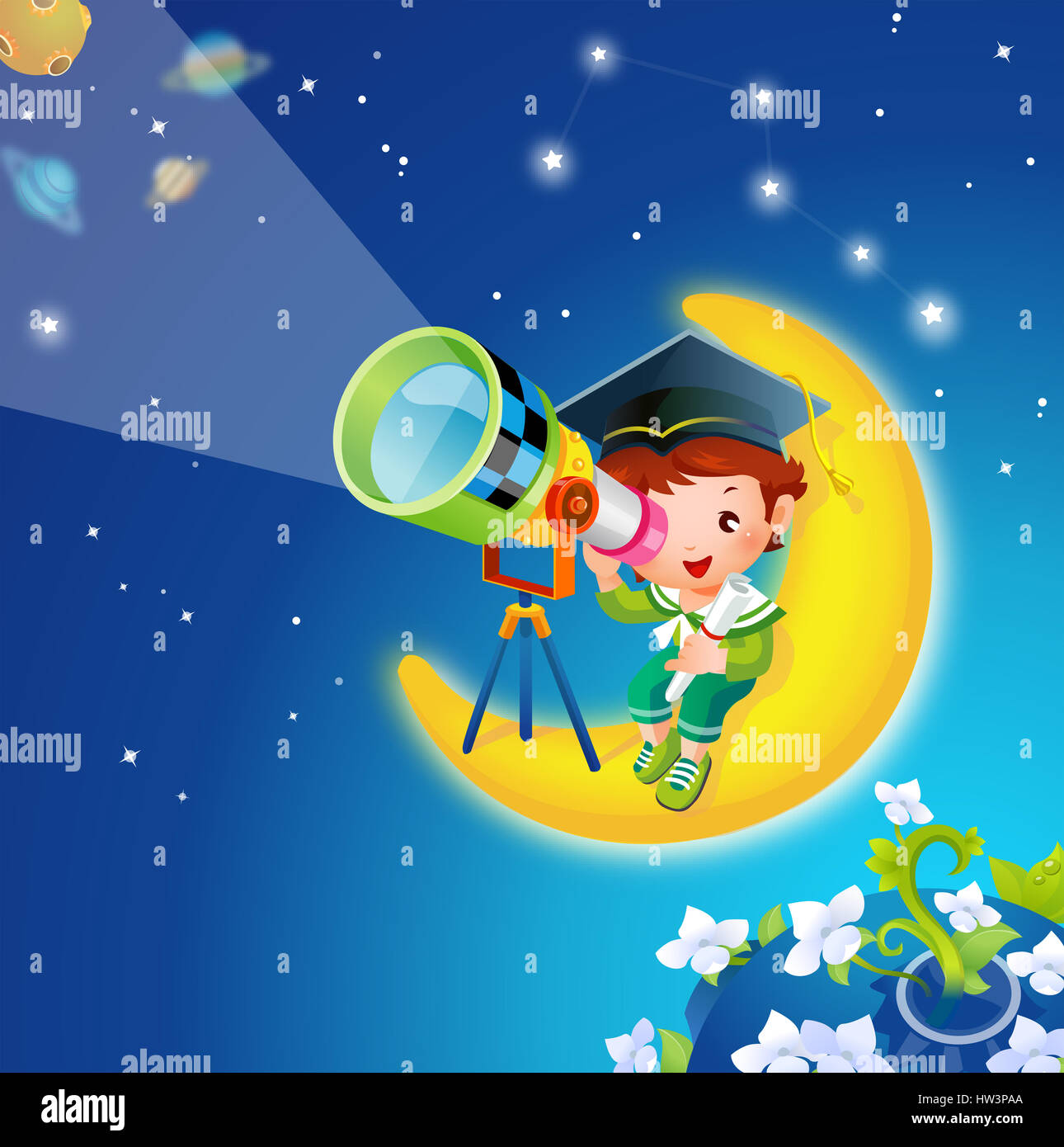 Astronomer Clipart