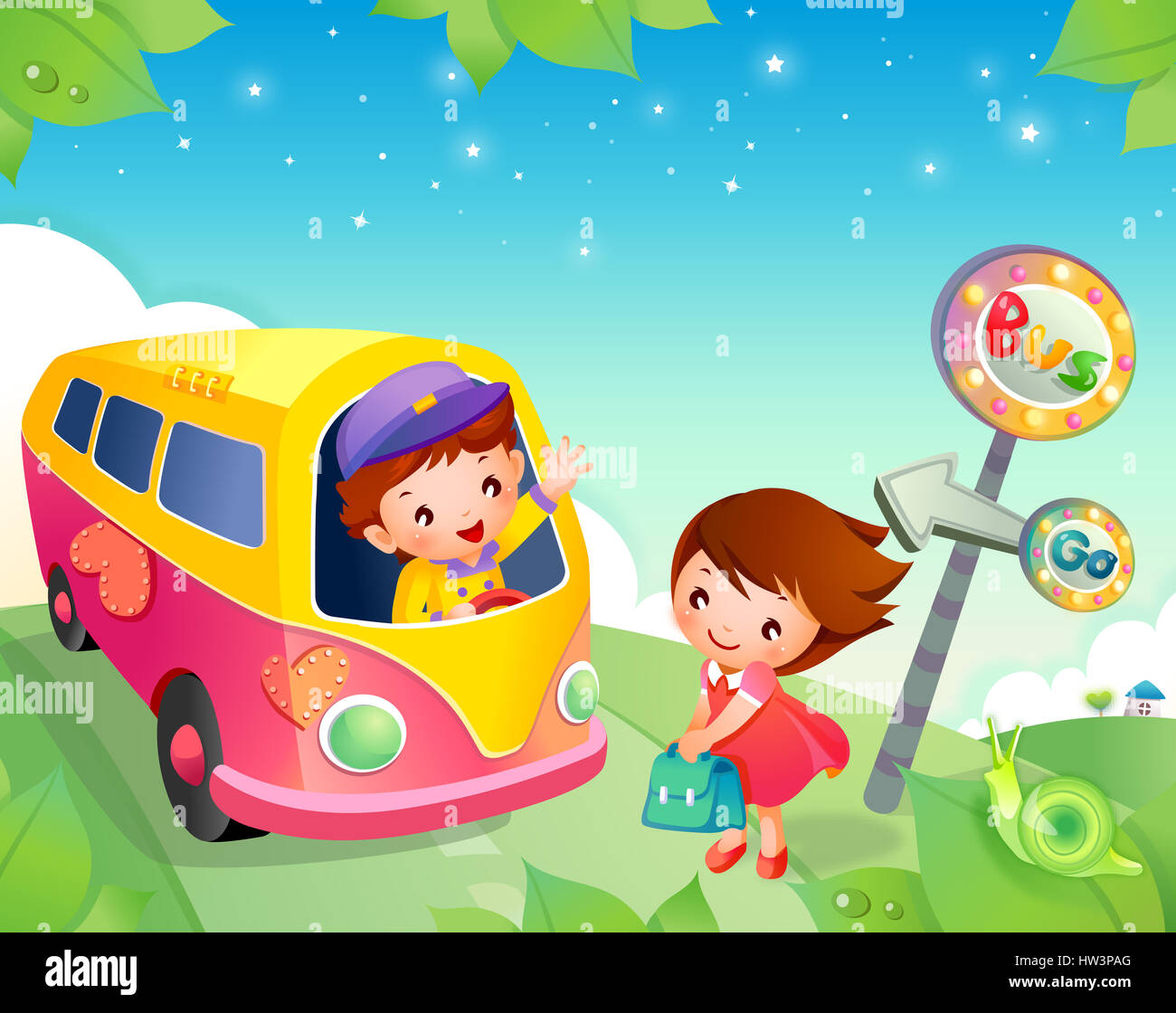 arrow sign,brown hair,bus stop,cap,cartoon,childhood,clipart,cloud ...