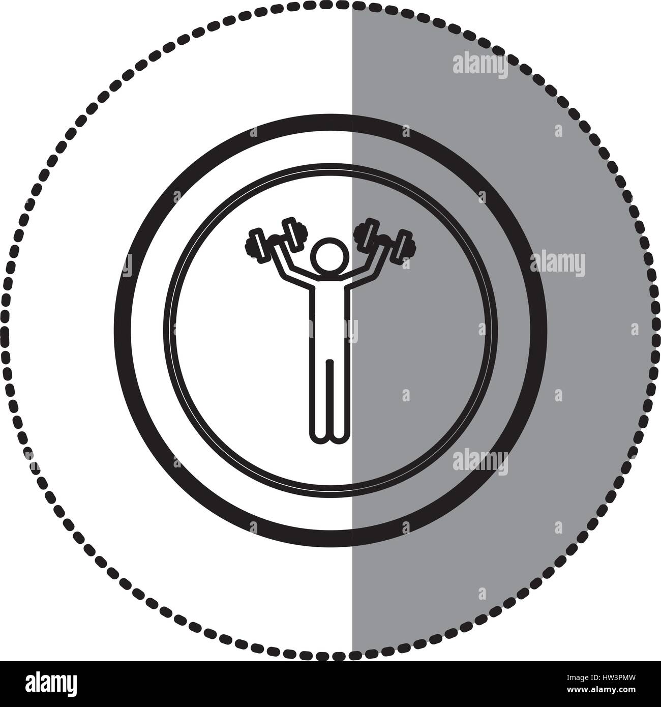 Circular muscle Stock Vector Images - Alamy